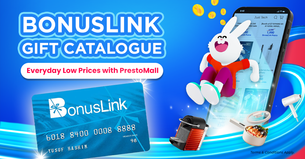 PrestoConnect - Our New BonusLink Gift Catalogue Just Got Updated!
