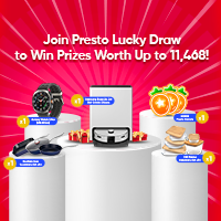 PrestoConnect - Join Presto Lucky Draw!