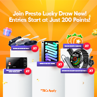 PrestoConnect - Join Dec’s Presto Lucky Draw Now!